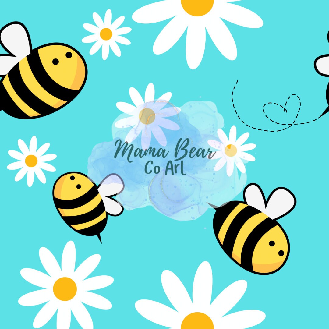 Daisy Bee Seamless - Etsy