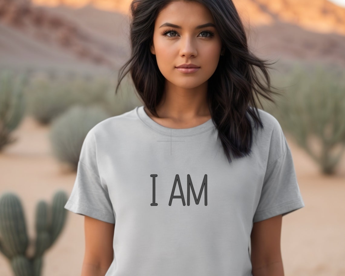 I AM Shirt, Motivational Shirt, Positive Tee, Inspirational Tee ...
