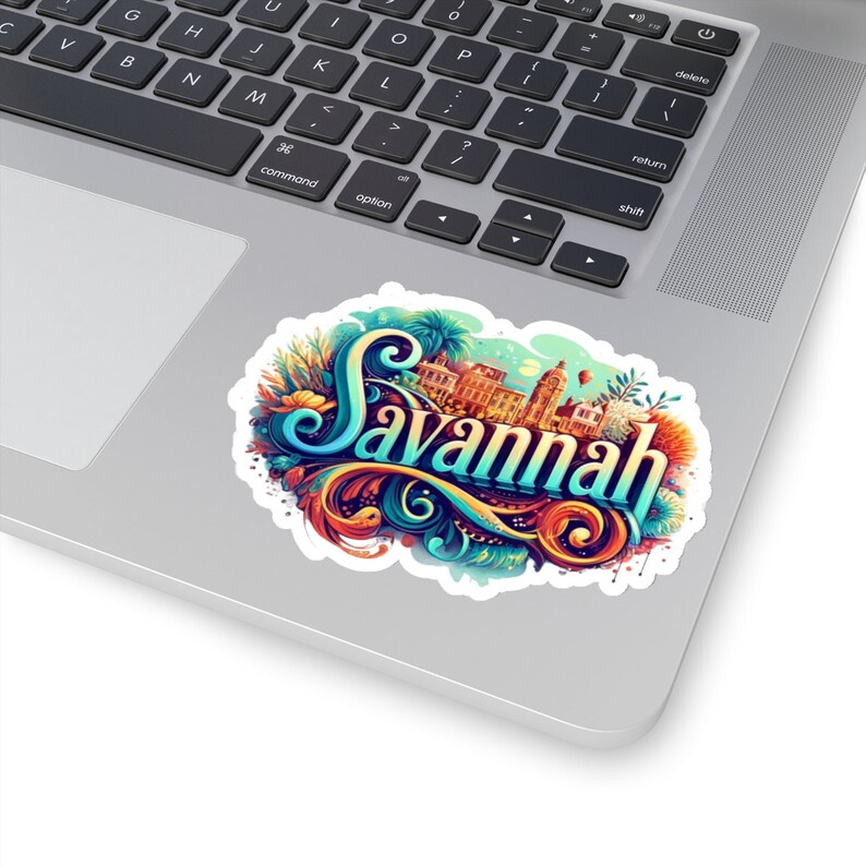 Savannah Kiss-cut Sticker - Savannah Souvenir Gift - Visit Savannah - Etsy