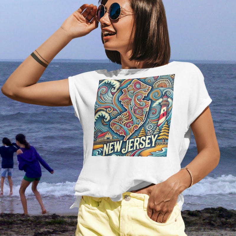 New Jersey T Shirt - Etsy