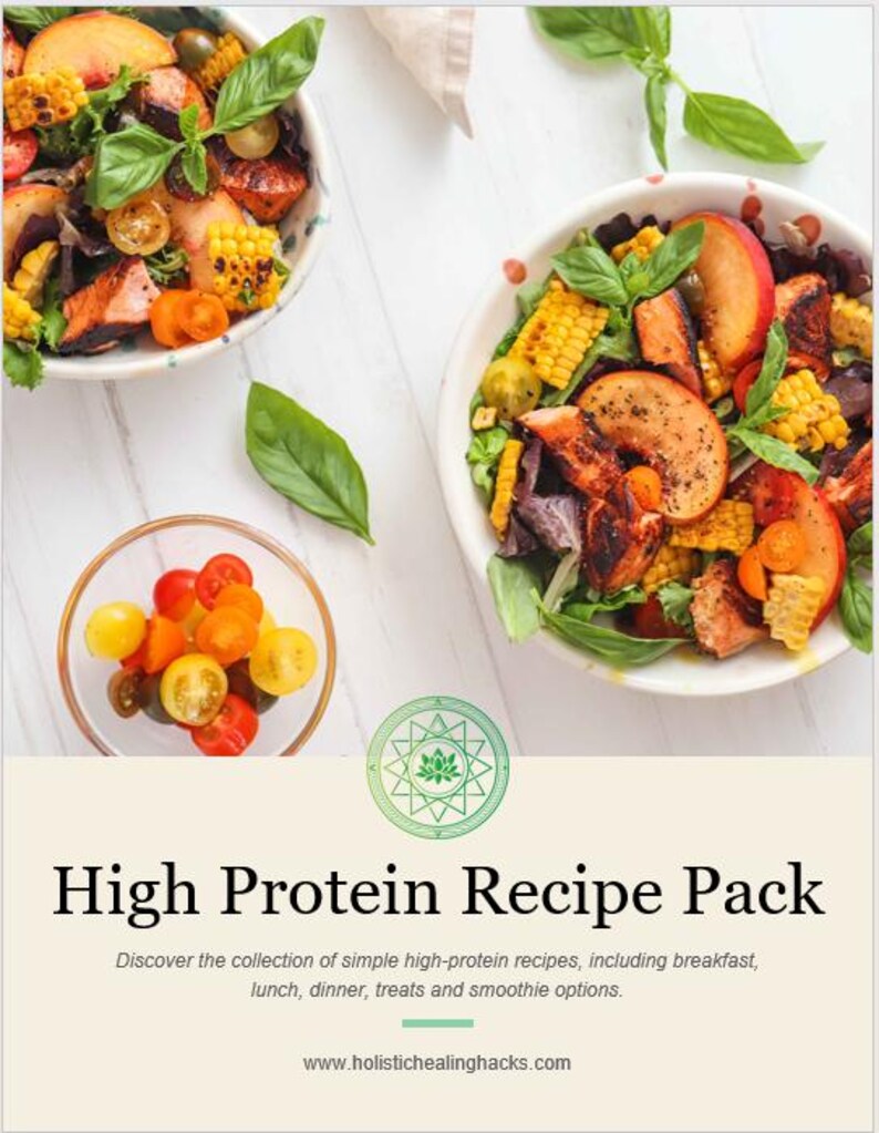 Holistic Healing High Protein Meal Plan - Etsy