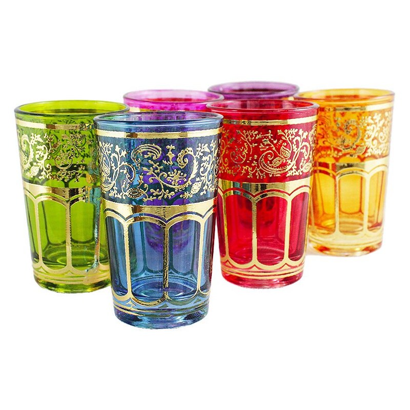 Moroccan Glasses - Etsy