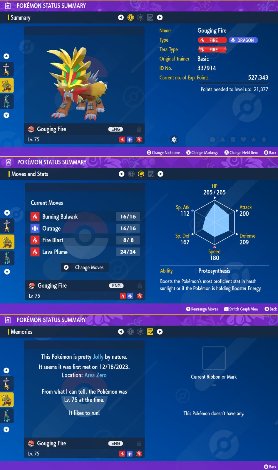 6IV Gouging Fire and Raging Bolt Bundle Pokemon Scarlet/violet - Etsy