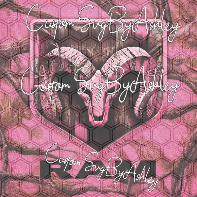 Dodge Ram Realtree Camouflage Svg Tumbler Design - Etsy