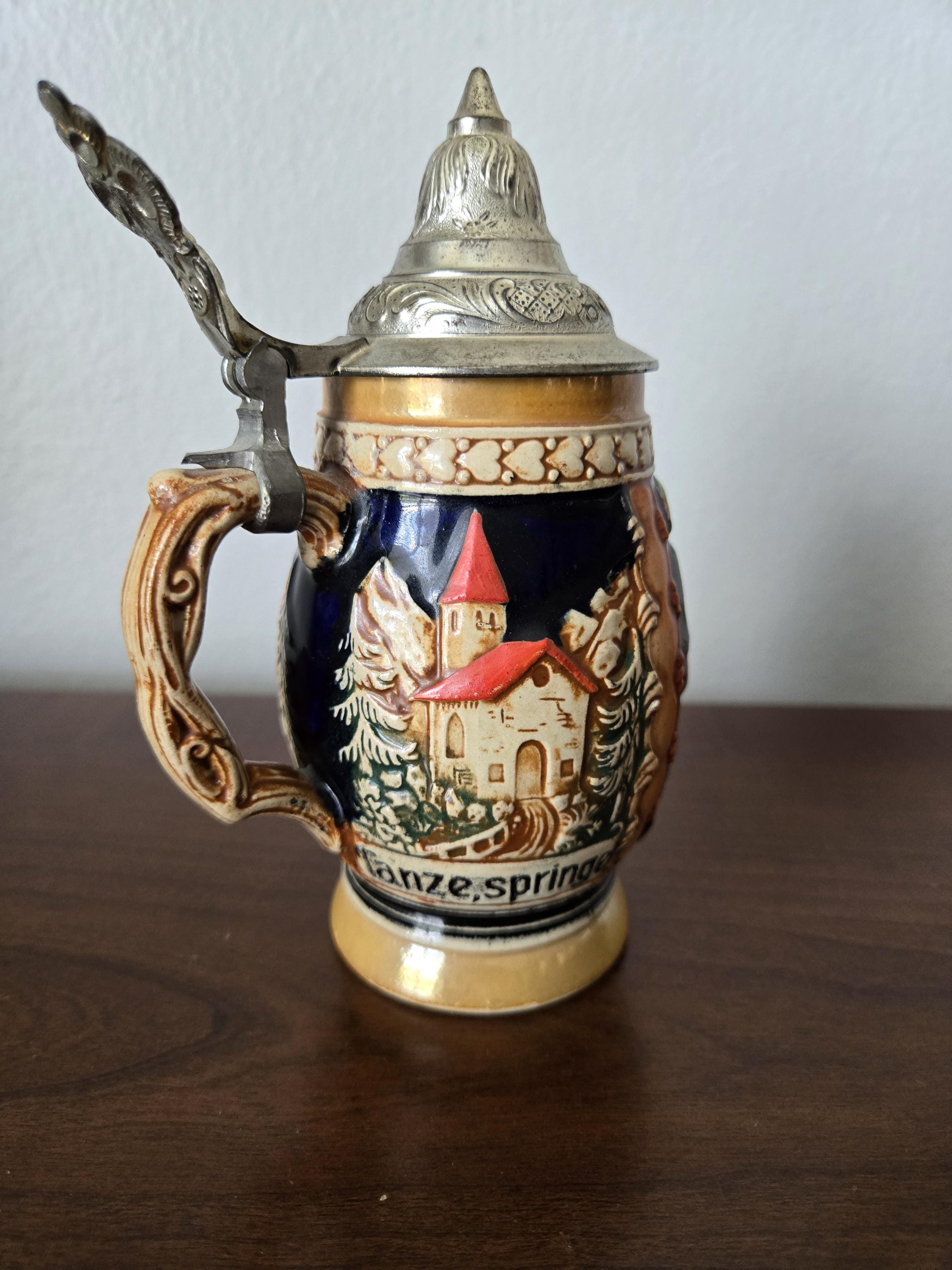 Vintage German Beer Stein Mid Century German Mugs - Etsy