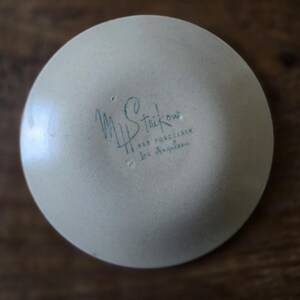 Vintage MH Strikow Art Porcelain Souvenir Plate Ahwahnee Hotel ...