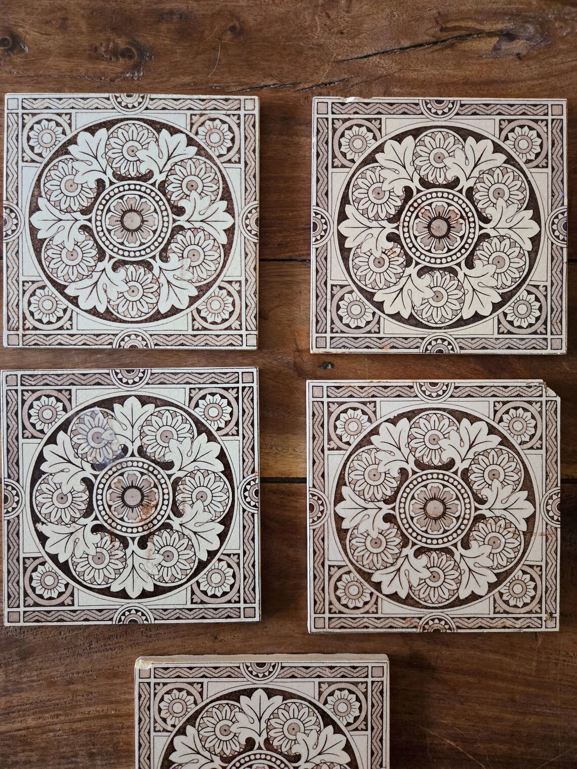 Antique Victorian Tiles Aesthetic Movement Tiles Antique Tiles ...