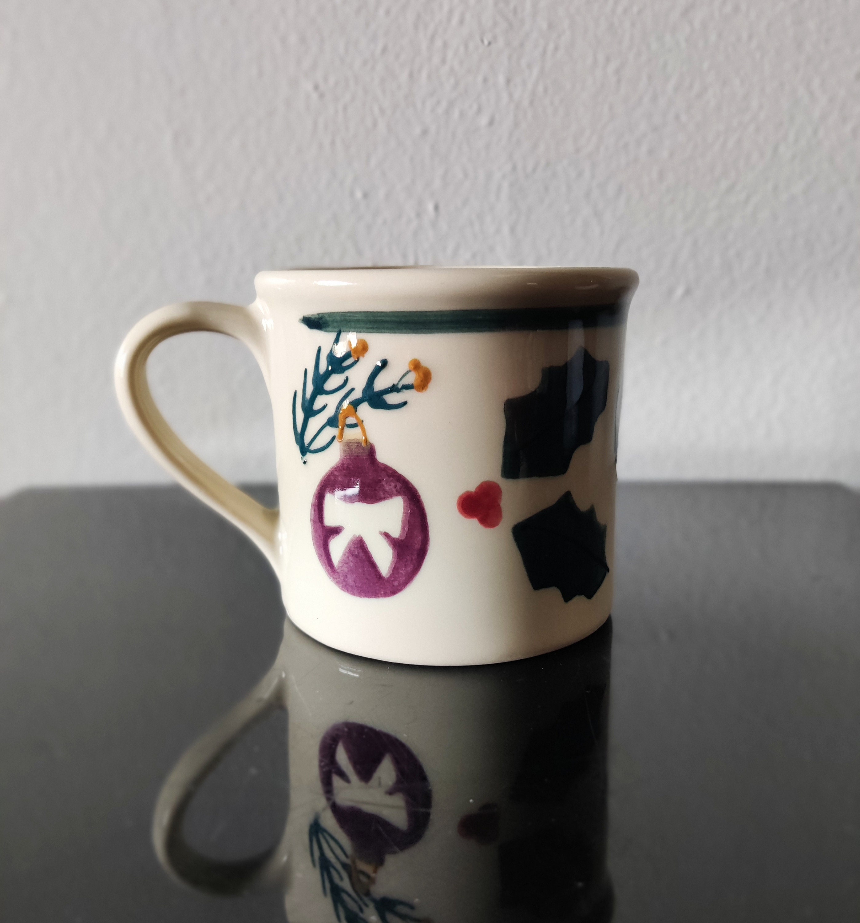 Vintage Hartstone Pottery Christmas Mug Vintage Mugs Christmas ...