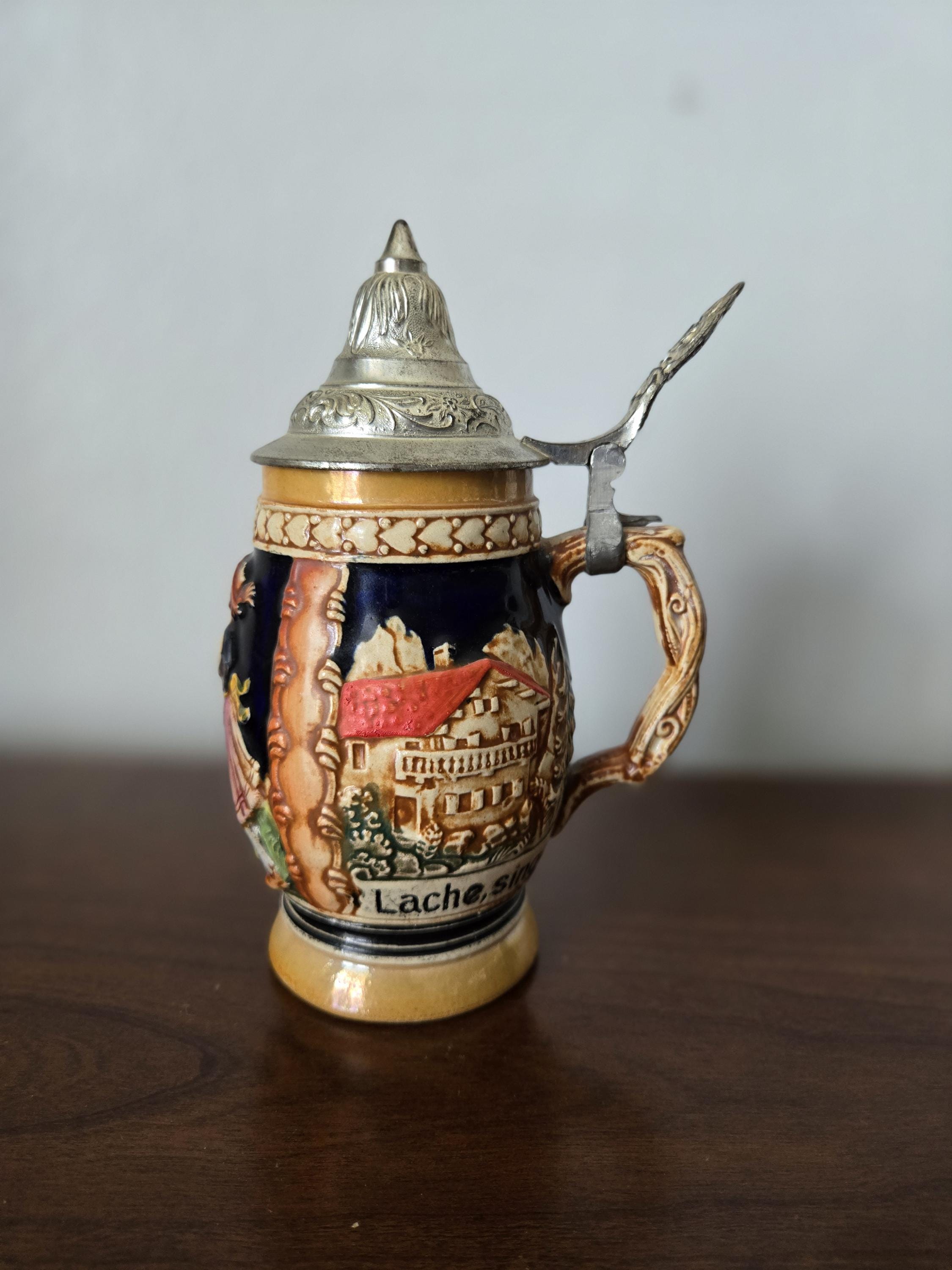 Vintage German Beer Stein Mid Century German Mugs - Etsy