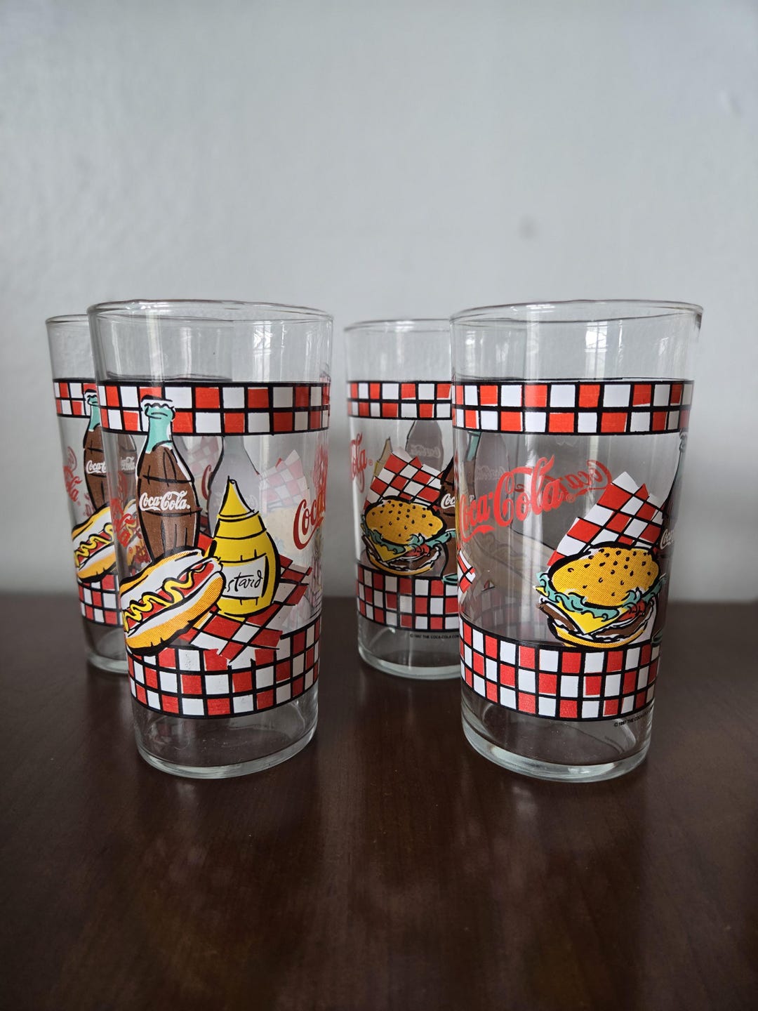Vintage Coca Cola Glassware Malt Shop Glassware Soda Fountain Coca Cola ...