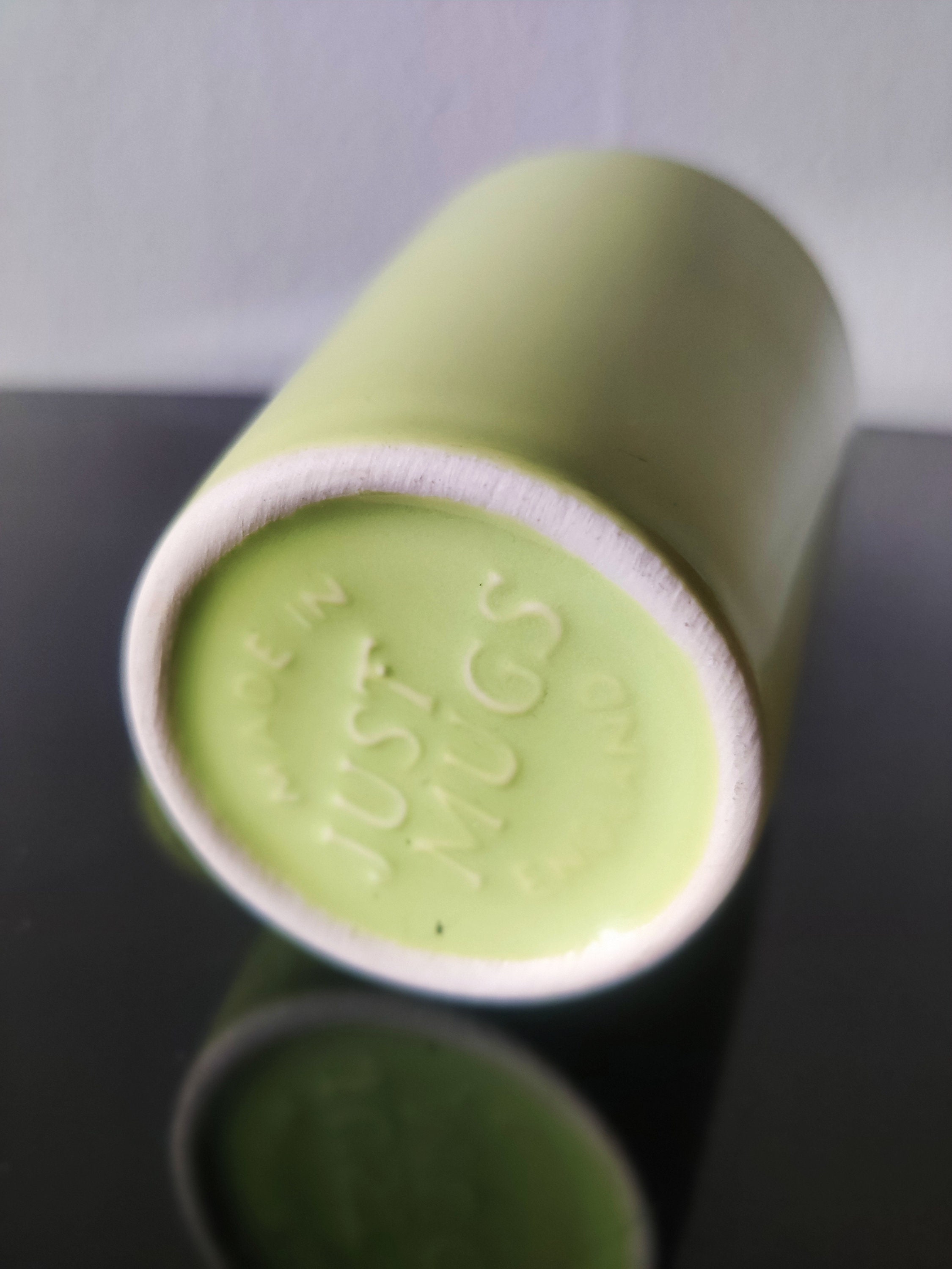 Vintage Lime Green Coffee Mug by Just Mugs England Just Mugs England ...
