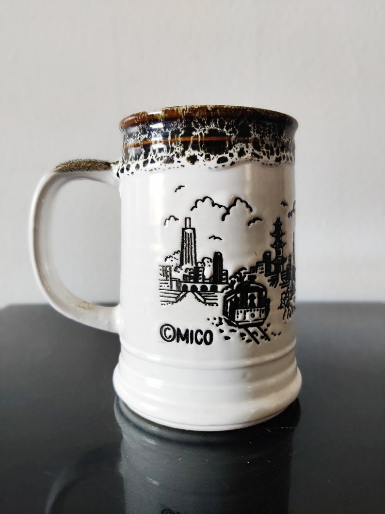 Vintage San Francisco Mug Golden Gate Bridge San Francisco Mugs - Etsy