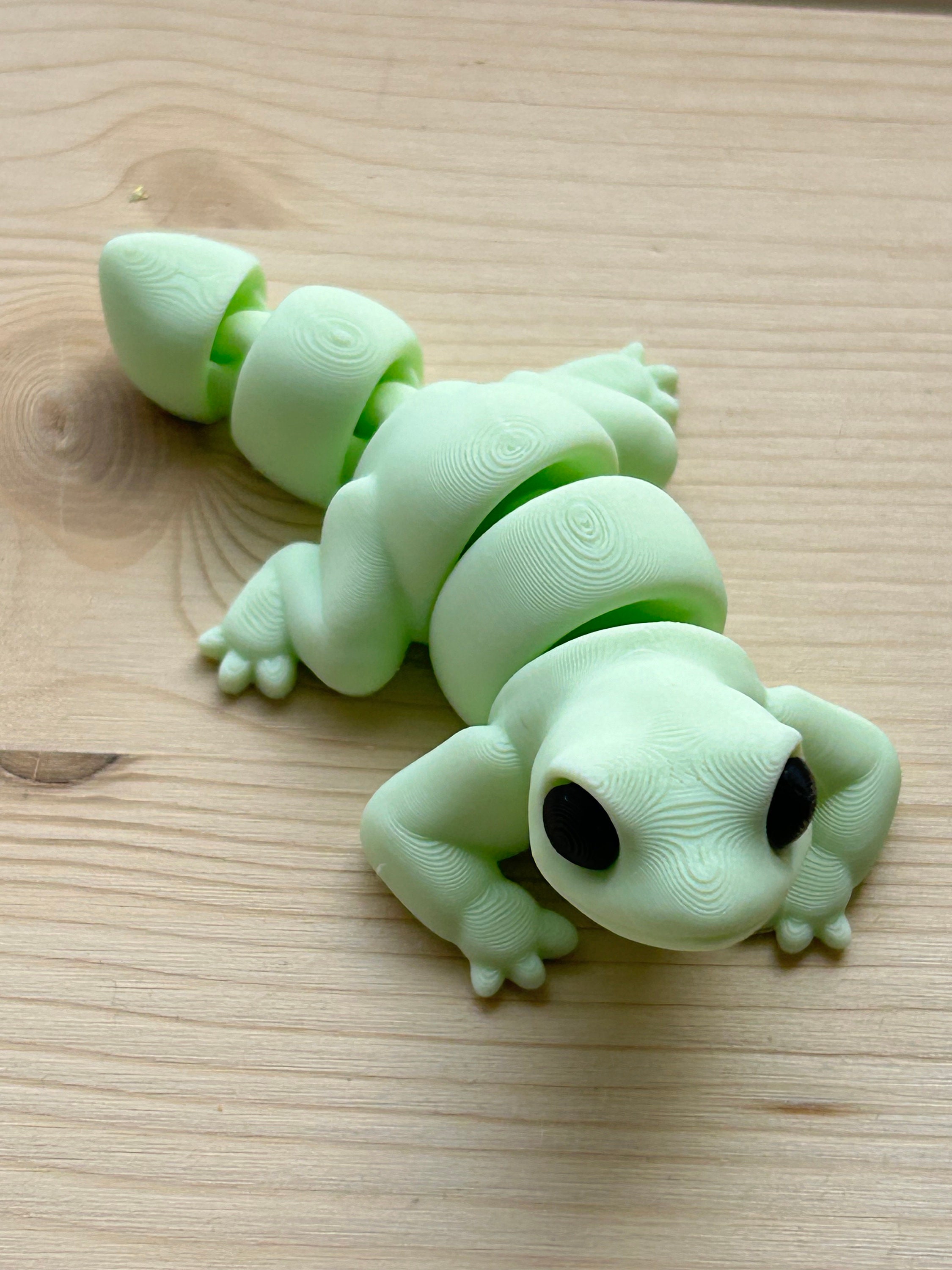 Lizard Fidget Toy Desk Decor Mini Dinosaur 3D Printed Desk Toy Made to ...