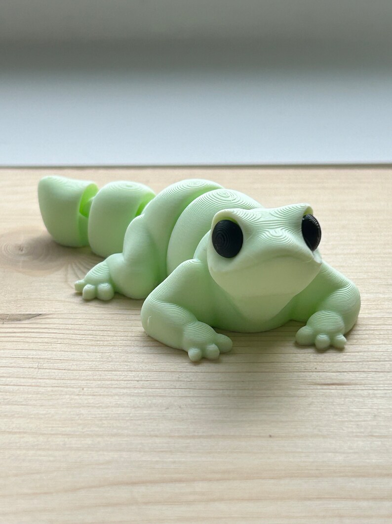 Lizard Fidget Toy Desk Decor Mini Dinosaur 3D Printed Desk Toy Made to ...