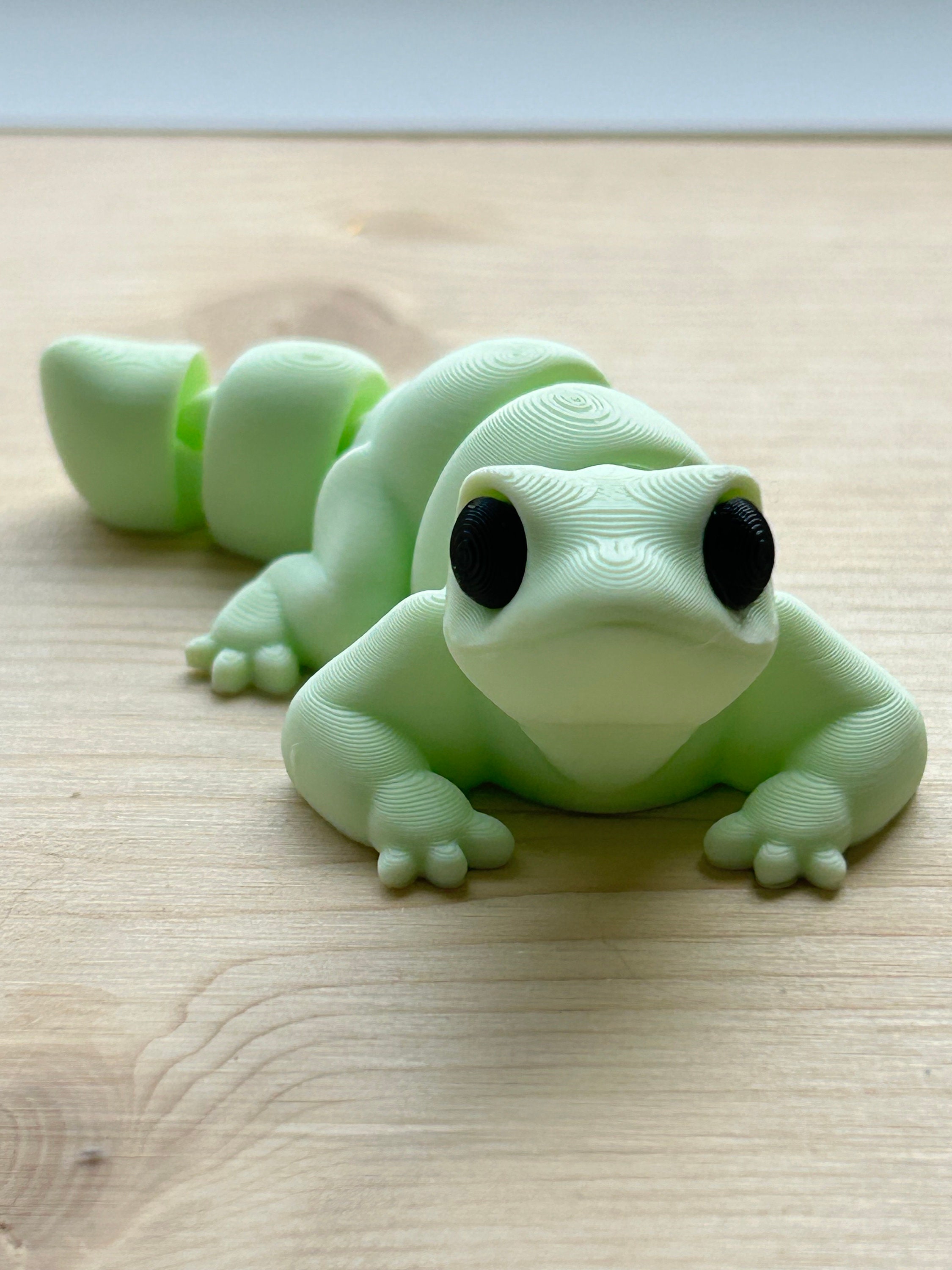Lizard Fidget Toy Desk Decor Mini Dinosaur 3D Printed Desk Toy Made to ...