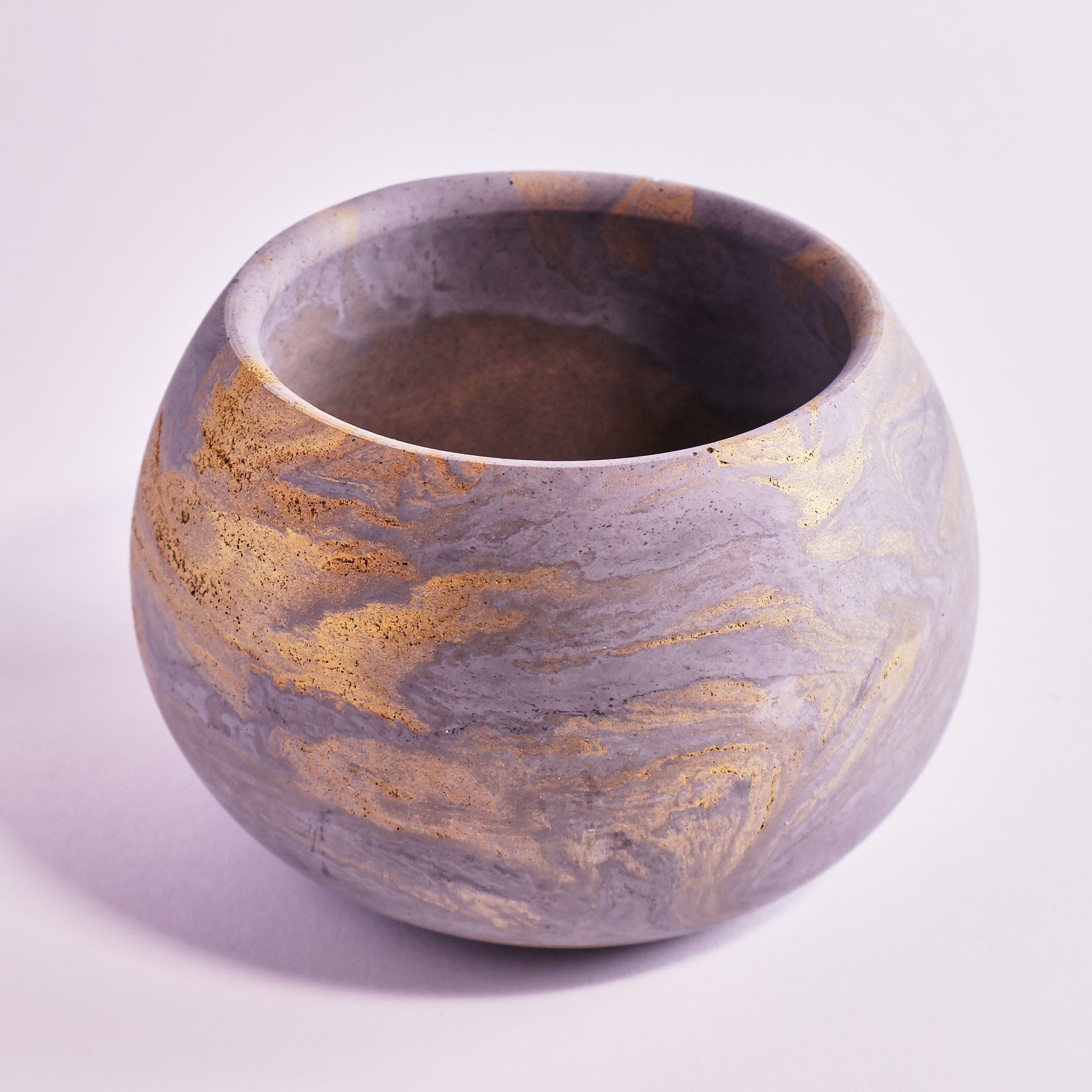 Hand-made Cement Jar 11oz Luxury Concrete Candle Vessel Candle Making ...