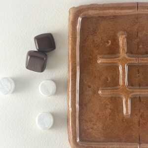 Smores Tic Tac Toe Game Set With Marsh Mellow and Chocolate Square Game ...