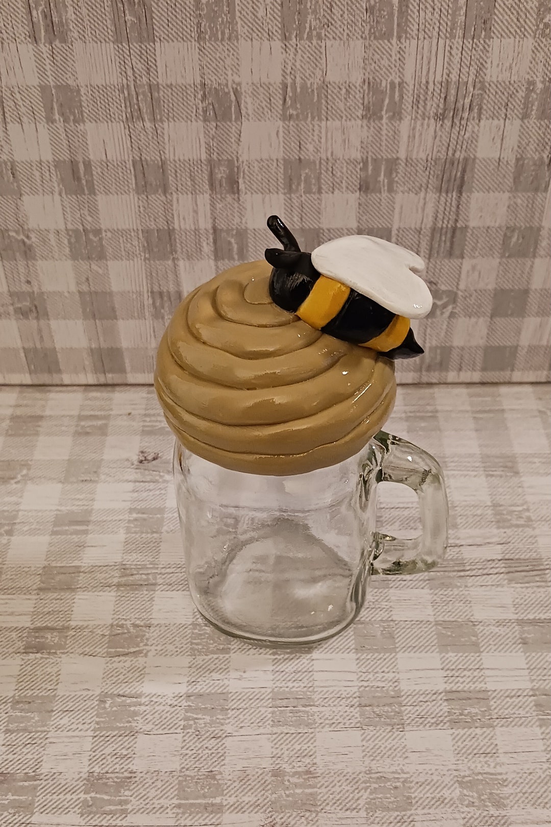 Bumblebee Mini-mason Jar - Etsy
