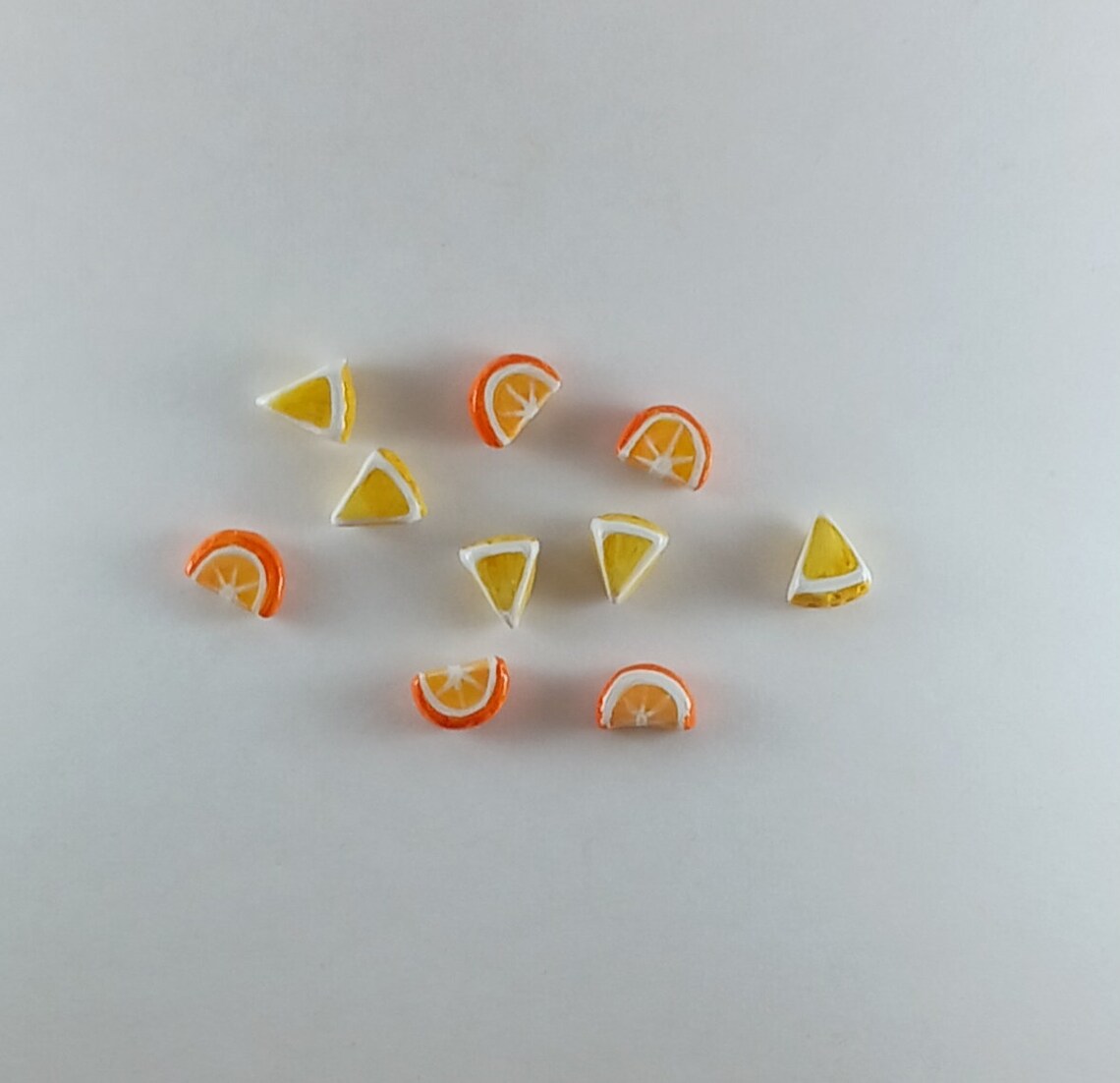 Orange Pocket Tic Tac Toe With Orange Slices and Lemon Wedges - Etsy