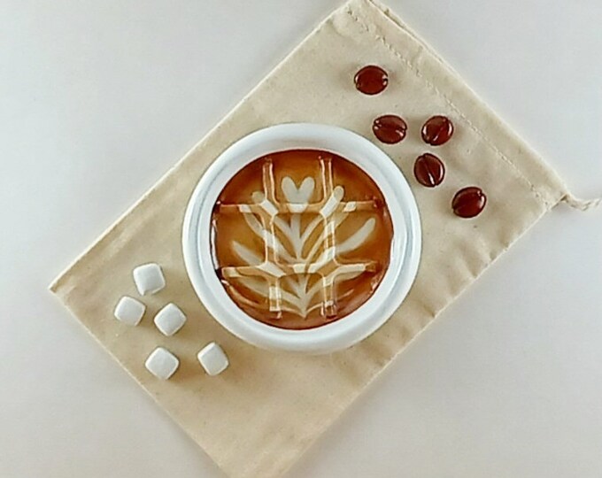 MINI Latte Tic Tac Toe Game Set With Sugar Cubes and Coffee Beans Game Pieces - Etsy