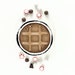 Smores Tic Tac Toe Game Set With Marsh Mellow and Chocolate Square Game ...