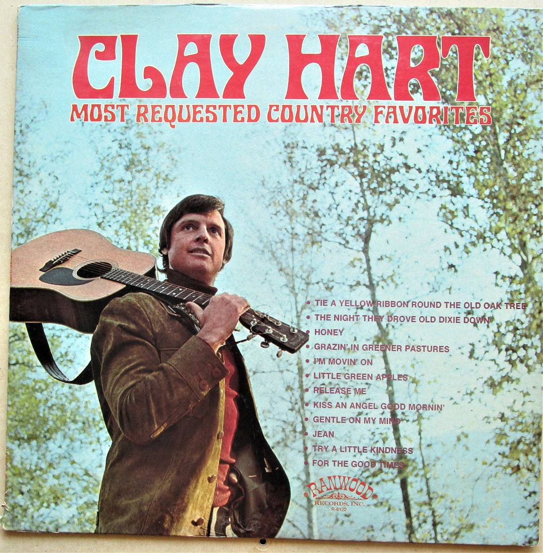 Clay Hart Most Requested Country Favorites LP - Etsy