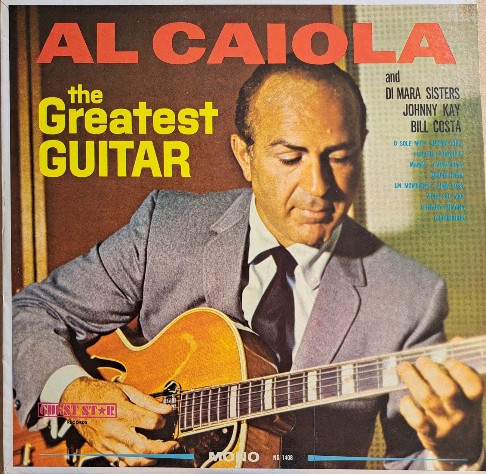 Al Caiola the Greatest Guitar LP - Etsy
