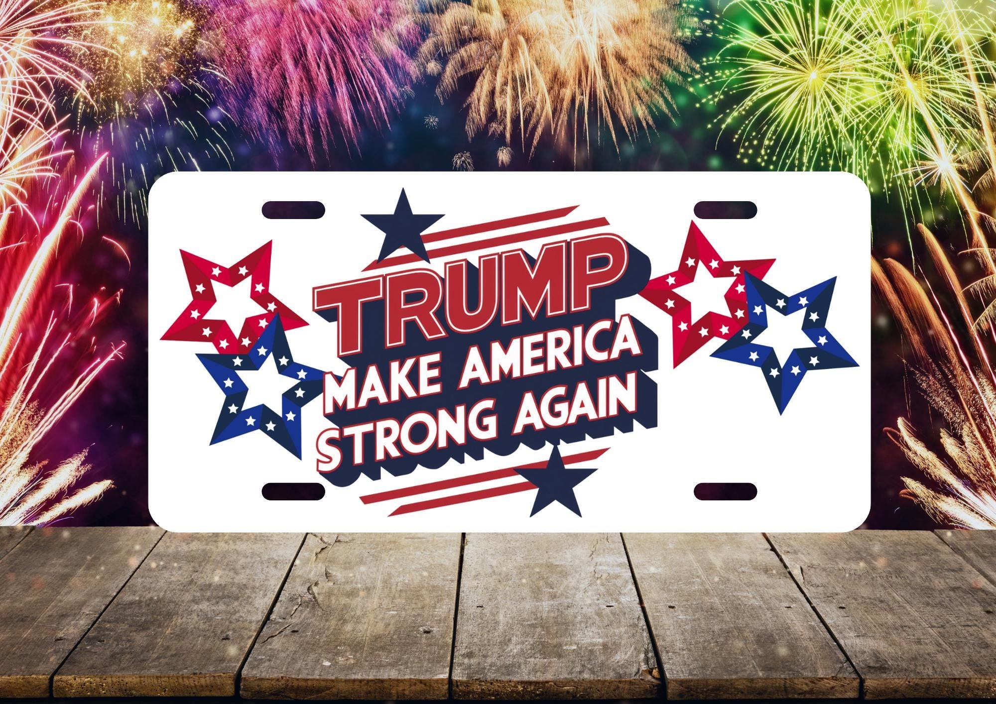 Trump License Plate PNG, Digital Download Front License Plate, Car ...