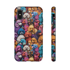 Poodles Tough Cases Dog Lover Phone Case Dog Mama Phone Case Gift for ...