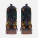 Cottagecore Floral Boots Boho Flower Boot Vegan Leather Boot Leather ...