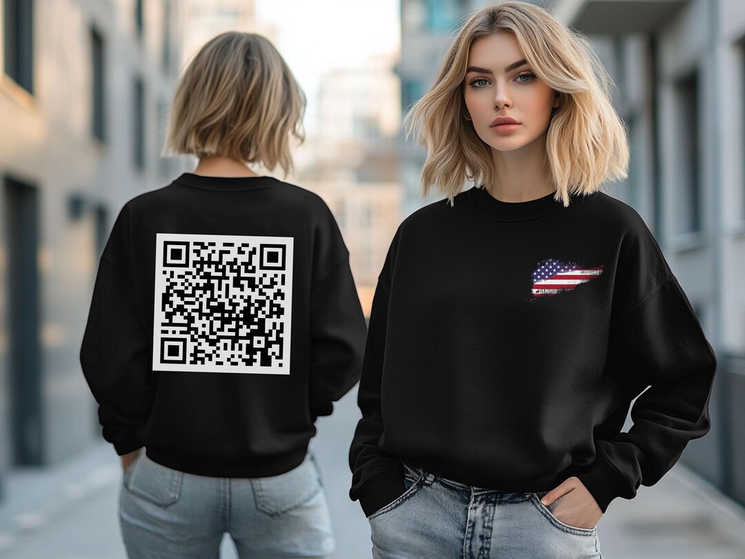 Trump Dance QR Code Sweatshirt Comfort Colors Shirt Viral Trump Dance ...