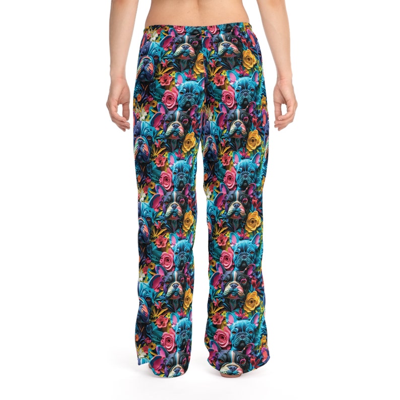 Women's Pajama Pants Frenchie Dog Design French Bull Dog Lover Dog Mama ...