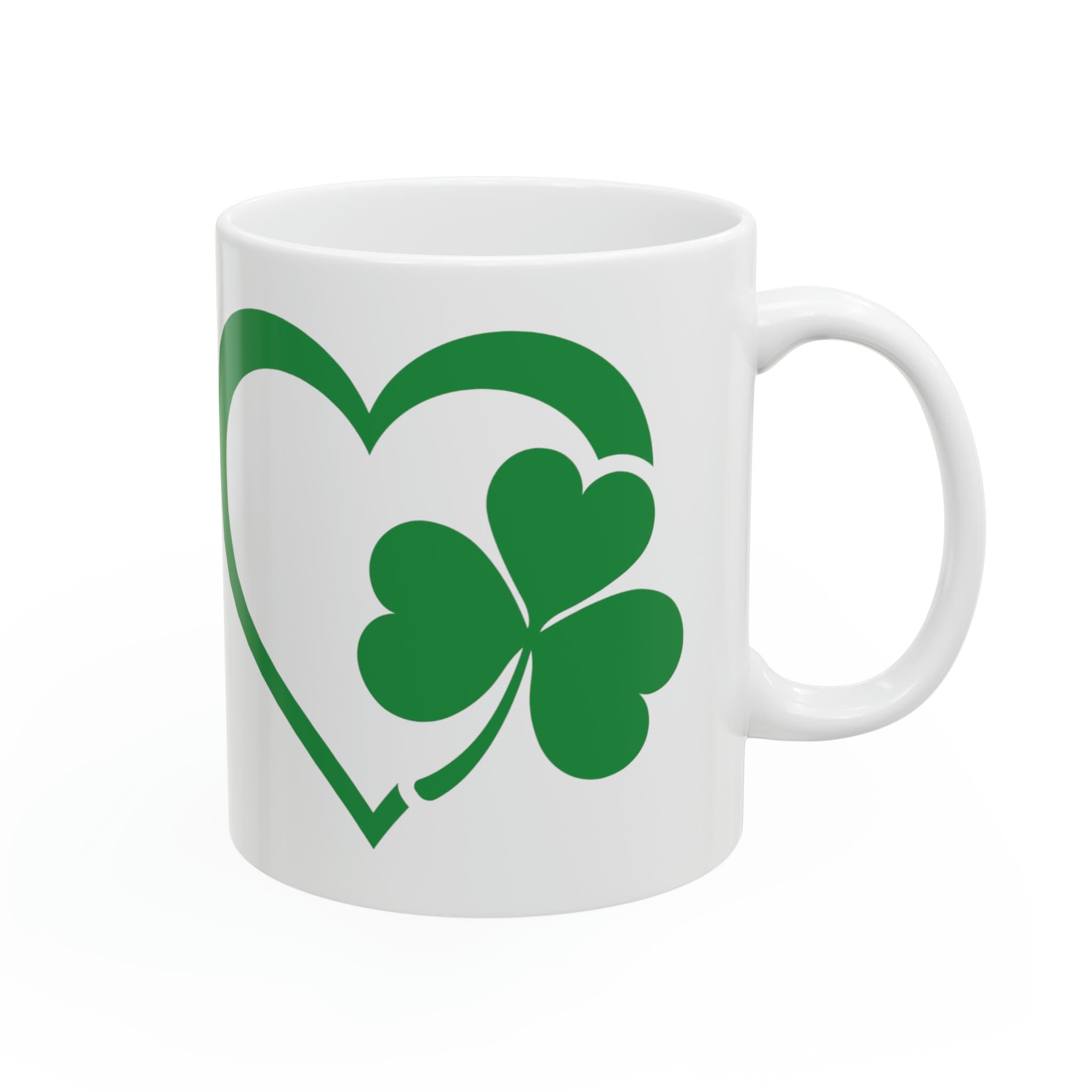 St. Patrick's Shamrock Mug, Ireland Mug. Ireland Gift. Irish Mug ...