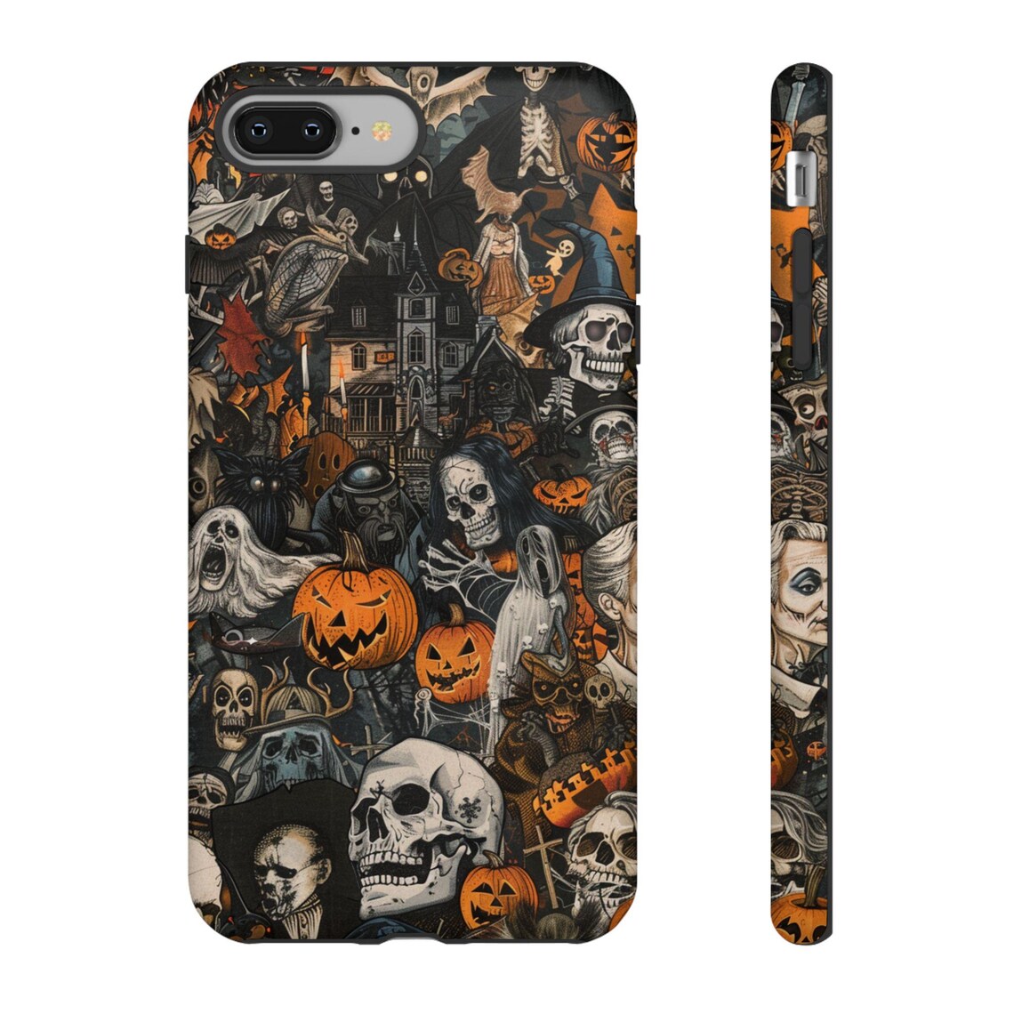 Vintage Halloween Collage Phone Case iPhone Samsung Gothic Horror Lover ...