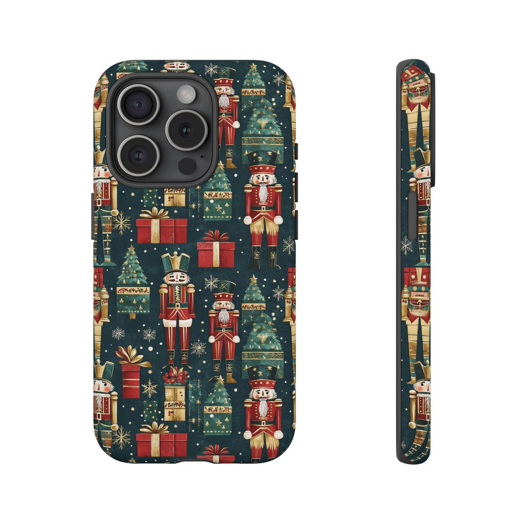 Christmas Nutcracker Phone Case Christmas Phone Case iPhone Tough Phone ...
