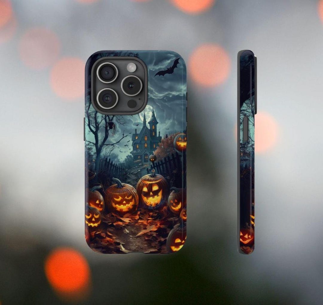 Spooky Vintage Halloween Phone Case Halloween Phone Case Tough Phone ...
