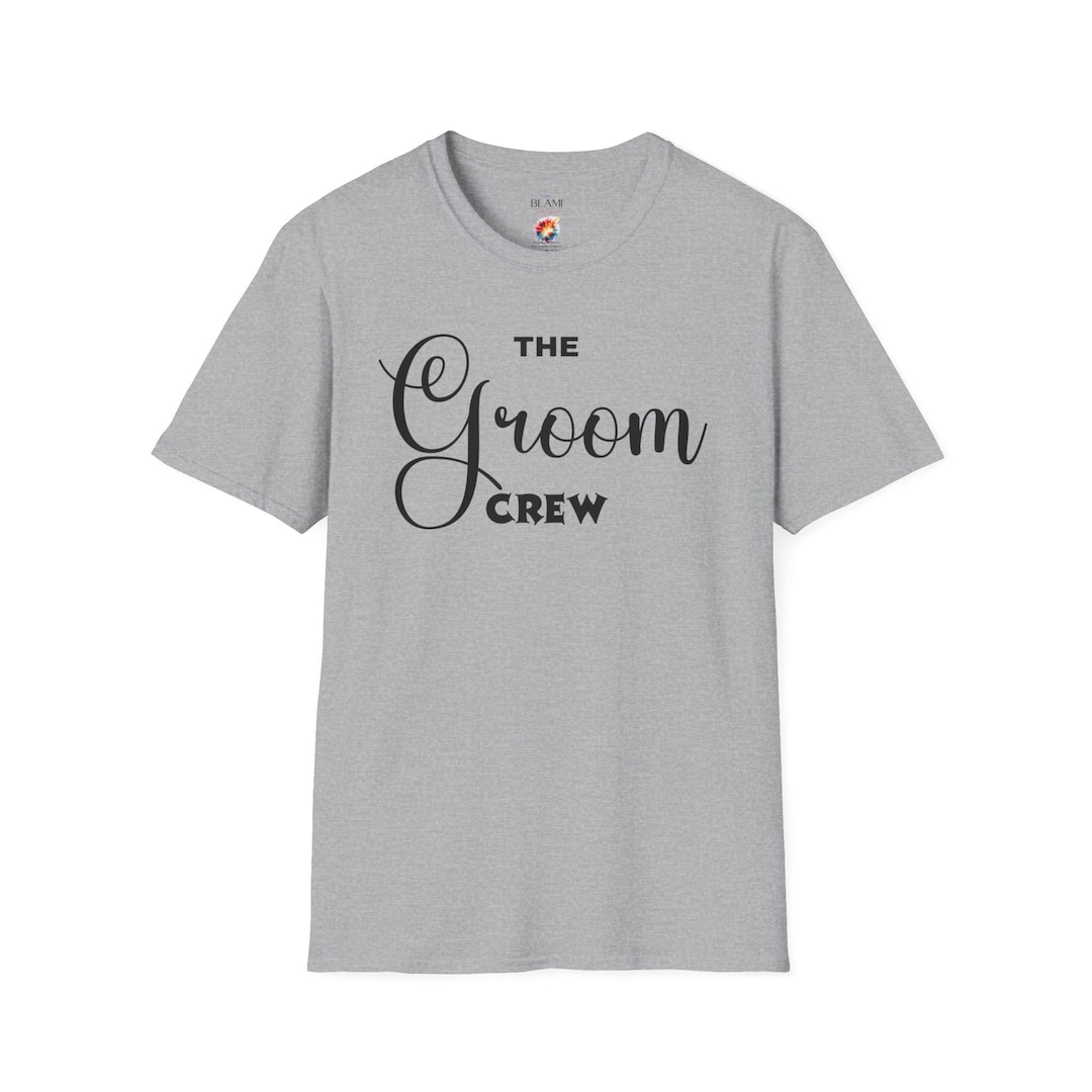 Groom Crew Shirt, Bachelor Party Shirt, Groom Squad Shirt, Best Man ...