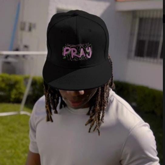 Christian Baseball Cap PRAY Hat Bible Verse Apparel Faith Accessory ...