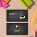 Maths Tutor Business Card Template: Modern Blackboard Design (DIY Canva ...