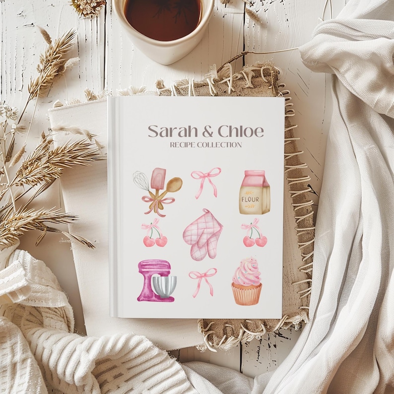 Personalized Recipe Book Binder Custom Family Cookbook Name Recipe Book ...