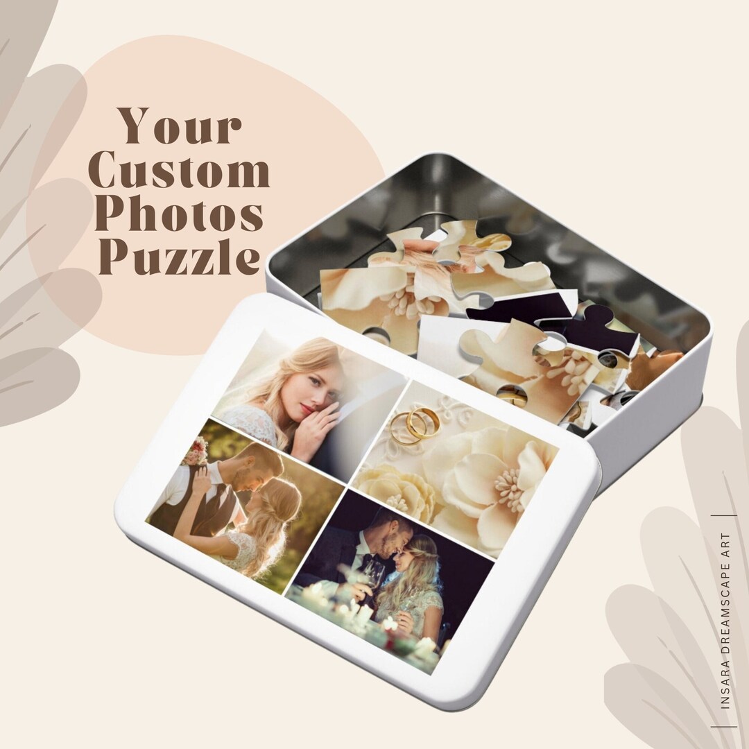 Custom Jigsaw Puzzle From Photo Personalized Photo Gift Family Photo ...