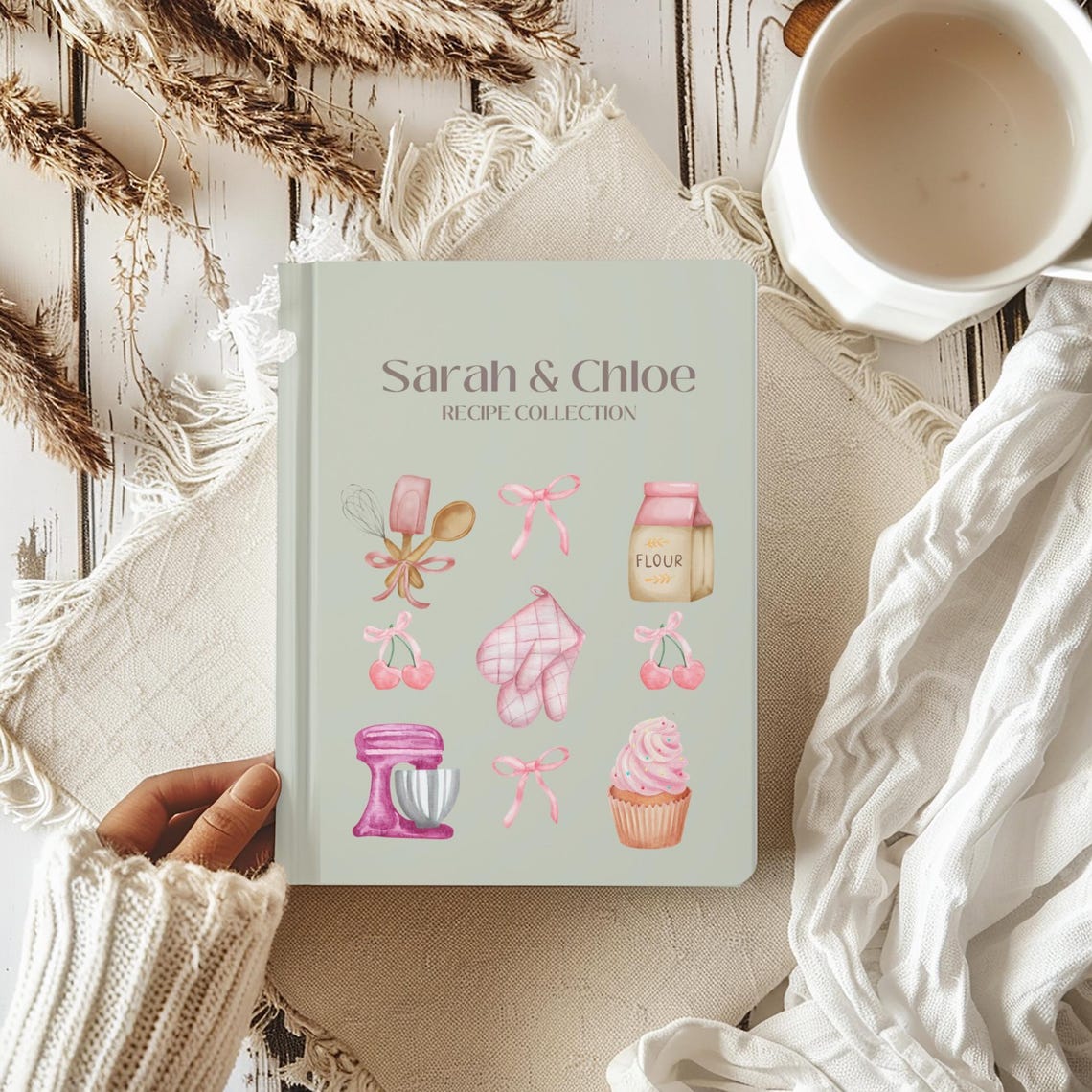 Personalized Recipe Book Binder Custom Family Cookbook Name Recipe Book ...