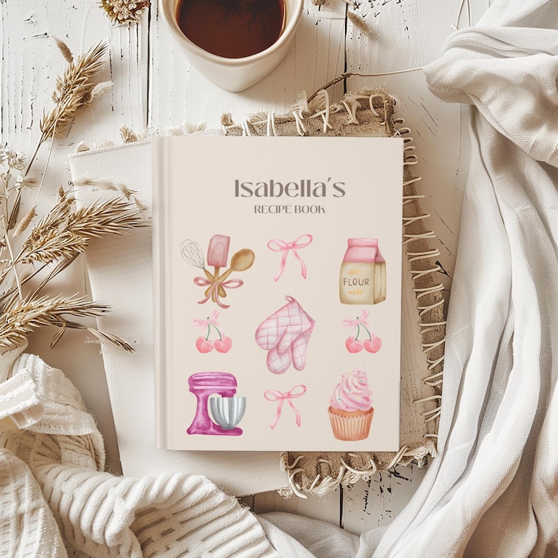 Personalized Recipe Book Binder Custom Family Cookbook Name Recipe Book ...