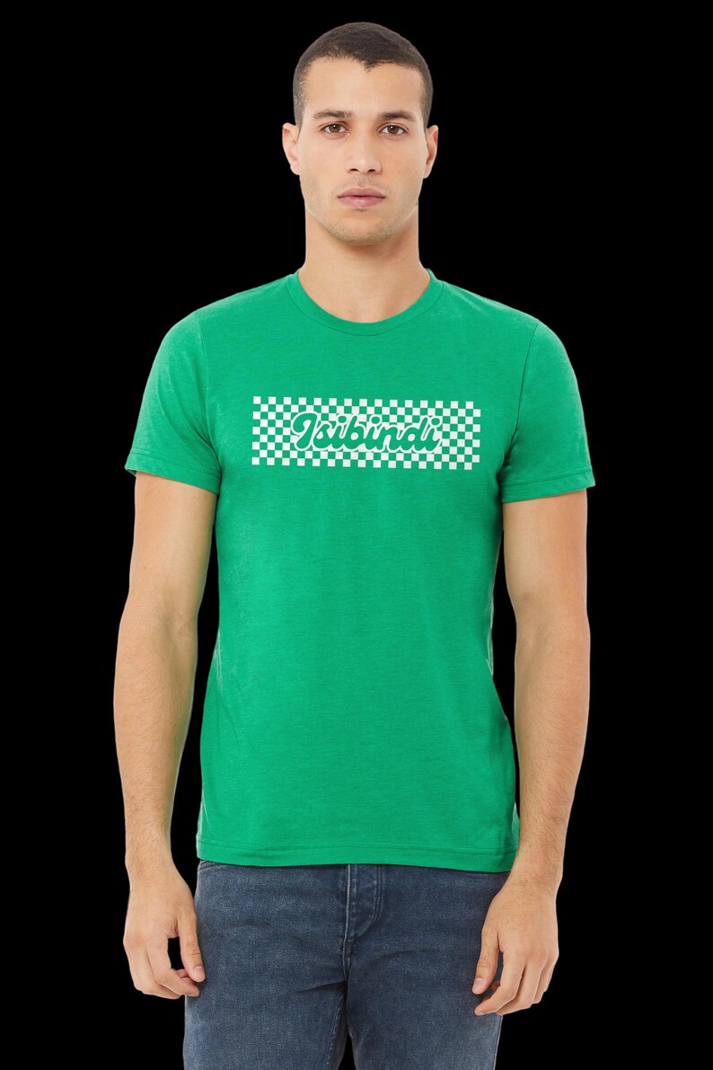 Retro Checkered RCA House Bella Heather Tee Isibindi Reveur Amistad ...