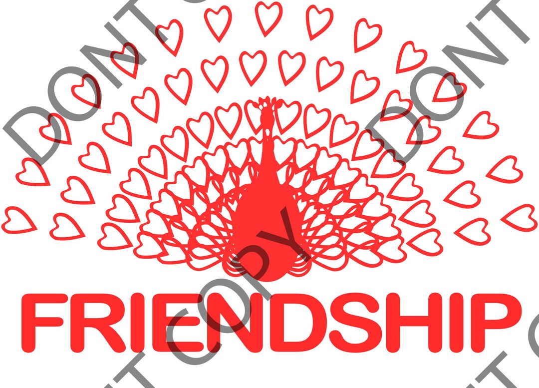 Amistad Friendship Peacock Ron Clark Academy House PNG Tee Shirt Design ...