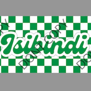 Retro Isibindi Ron Clark Green Checkered House Tee Shirt Design ...