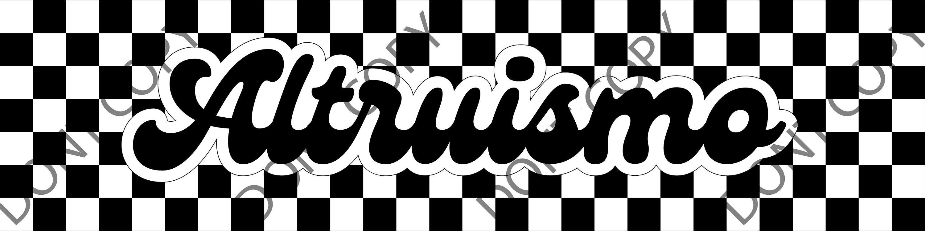 Retro Altruismo Ron Clark Black Checkered House Tee Shirt Design ...