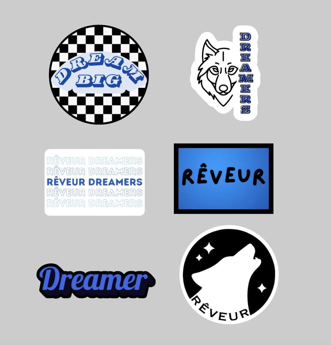 Reveur Sticker Pack RCA House of Dreamers - Etsy
