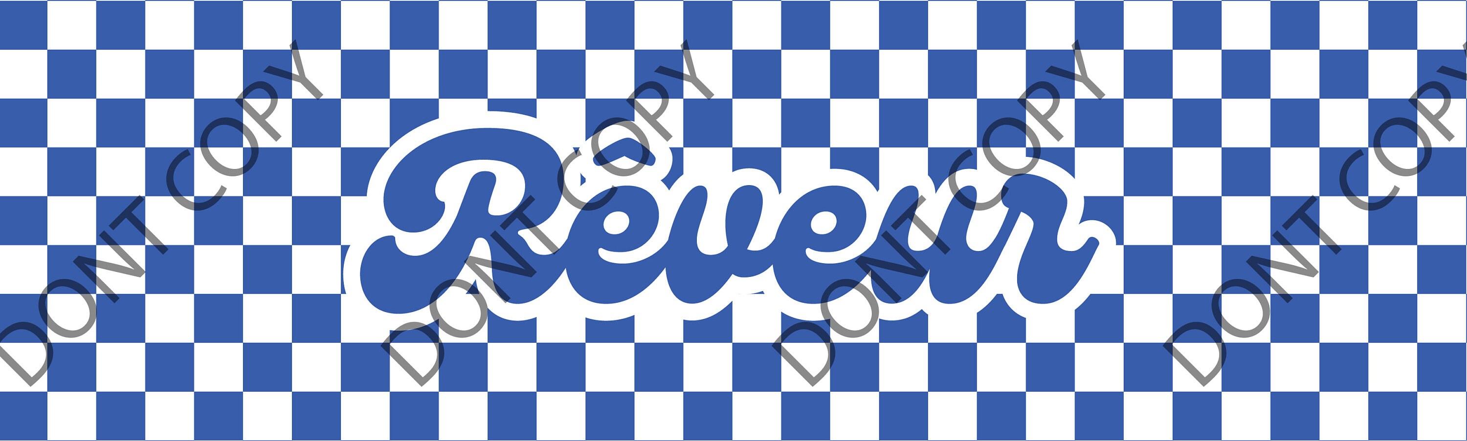 Retro Reveur Ron Clark Blue Checkered House Tee Shirt Design Printable ...