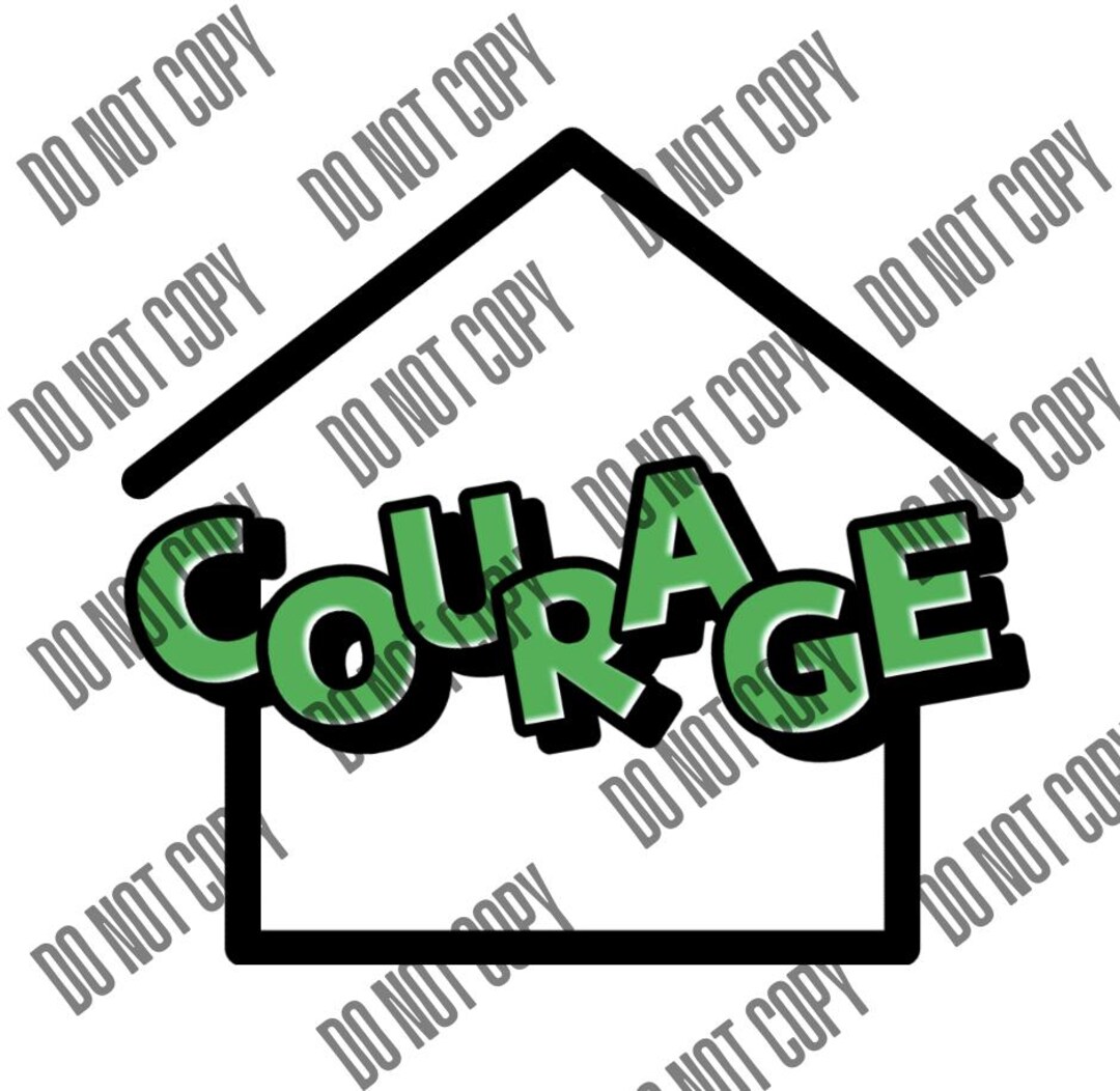 House of Courage School Spirit PNG - Etsy